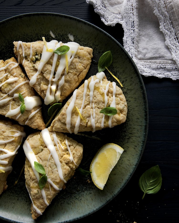 Lemon And Basil Olive Oil Scones Table Magazine
